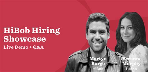 Hiring Hibob Showcase Live Demo Qanda Hibob
