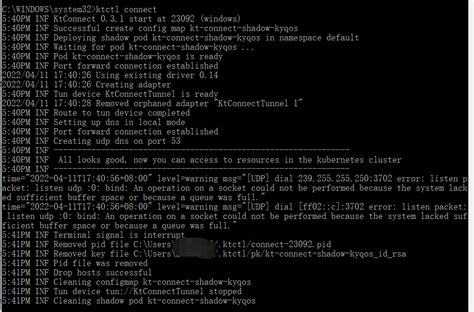 032启动ktctl Connect报错 · Issue 300 · Alibabakt Connect · Github