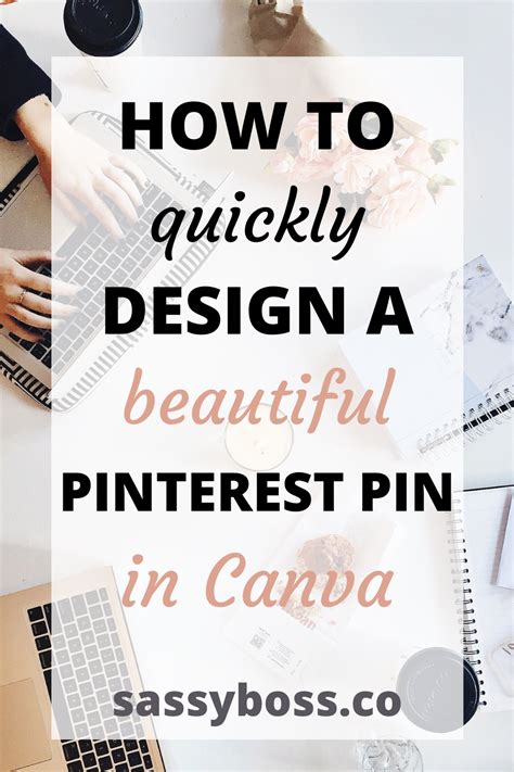How To Design Pinterest Pins With Canva Canva Tutorial Pinterest Design Learn Pinterest