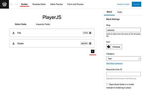 wordpress plugin docs playerjs