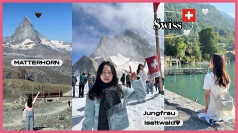 🇩🇰ep2 스위스 사람들은 정말 수영하면서 출퇴근 스위스 3대 산 마테호른 융프라우 피르스트 정복하기 체르마트•인터라켄•그린델발트•베른 5박 6일 루트 유럽