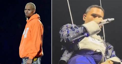 Chris Brown S Bulge Sends Fans Into A Frenzy After Toronto Concert