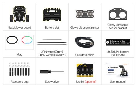 Ai Vision Robot Nexbit Microbit Programming Educational Robot Suppo Hiwonder