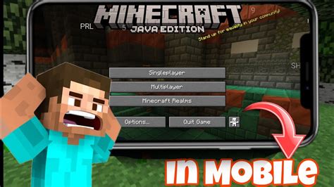 How To Play Minecraft Java In Mobile YouTube