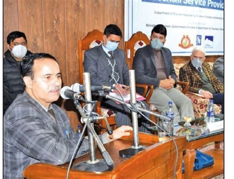 Tourism Deptt Ku Launch Capacity Building Prog For Tourism Stakeholders Greater Kashmir