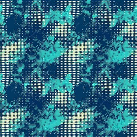 Premium Photo Seamless Circle Halftone Pattern Design