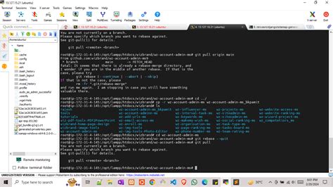 You Are Not Currently On A Branchplease Specify Which Branch You Want To Rebase Againstsee Git