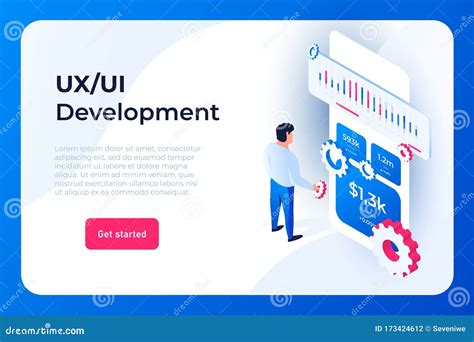 Ui Ux Development Landing Page Concept Ui Designer Or Programmer