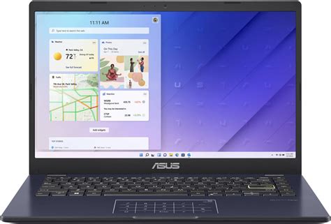 Asus Vivobook E M Laptop Hd Display Celeron N Processor Gb Ddr Ram Gb Ssd