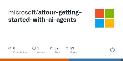 GitHub - microsoft/aitour-getting-started-with-ai-agents