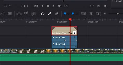 how to create an animated lower third in davinci resolve
