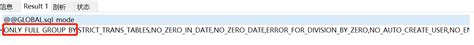 mysql 执行报错：error querying database cause java sql