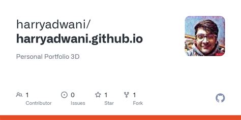 Github Harryadwani Harryadwani Github Io Personal Portfolio D