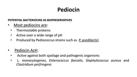 Biopreservatives Pptx Chemistry Science