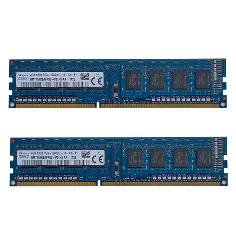 قیمت و خرید رم کامپیوتر Ddr3 تک کاناله 1600 مگاهرتز Cl11 اس کی هاینیکس مدل Pc3 12800u ظرفیت 4