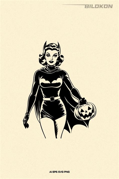 Batgirl Pin Up Tattoo
