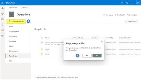 Where Is Recycle Bin Sharepoint At Jeffery Thompson Blog