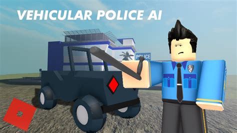 I Scripted An Entire Ai Police System With Ai Cars In Roblox Youtube