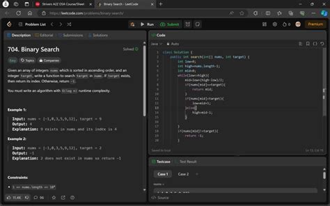 Day 34 Of 100daysofcodechallenge Binary Search Ramkrishna Dangi