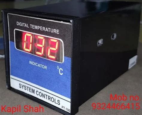 Temperature Indicator Digital Temperature Indicator Manufacturer From Mumbai