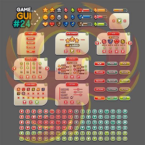 Simple Game UI Construct Shop Simple Game UI Construct Shop