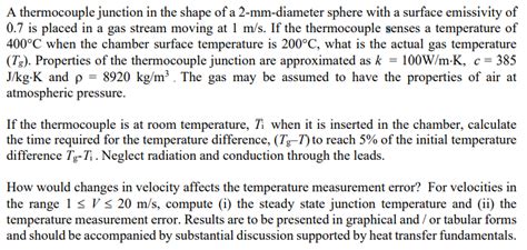 A Thermocouple Junction In The Shape Of A