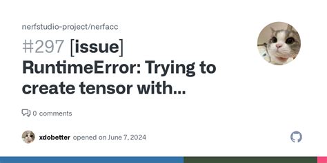[issue] runtimeerror trying to create tensor with negative dimension