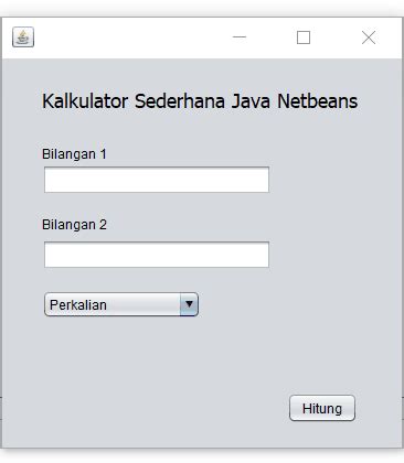 Yuk Lihat Coding Kalkulator Sederhana Pada Netbeans Terbaru Yuk