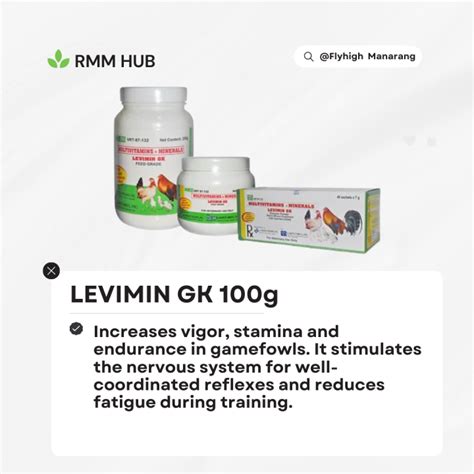 Levimin Gk 100 G 250 G [ldi] Rmm Hub Lazada Ph