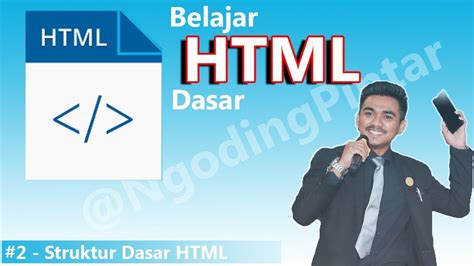 Struktur Dasar HTML Belajar HTML YouTube