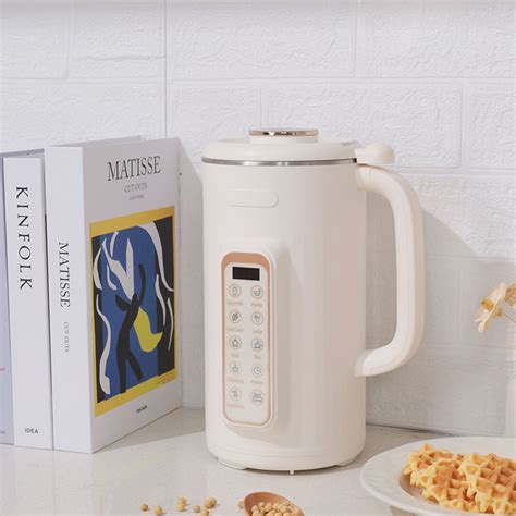 Ranbem Anti Spill Nut Milk Maker Machine Multi Purpose Blender High Speed Smart Cooking Portein