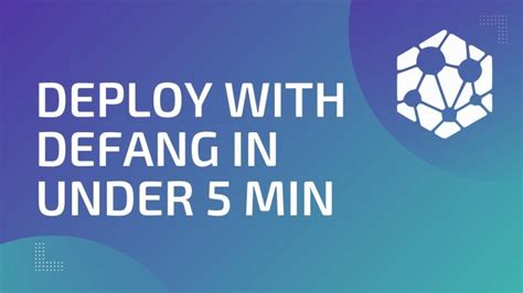learn about cloud application deployment with defang defang posted on