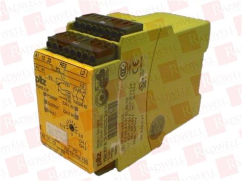 PSWZ-X1P-3V/24-240VACDC-2N/O-1N/C-2SO Safety Relay by PILZ