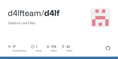 Github D4lfteamd4lf Diablo 4 Loot Filter