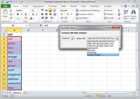 Highlight Duplicate Values In Excel TeachExcel