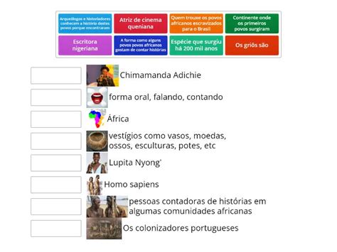 Hist Povos Africanos Match Up