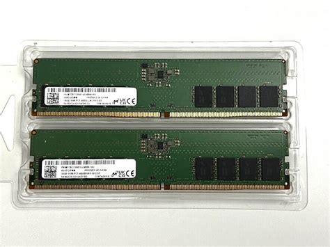 Used 32gb Ddr5 4800 Dimm Desktop Memory Ram 2 X 16gb Ubb Threads