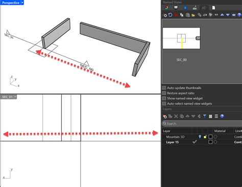 Rhino 8 Clipping Sections Named View Fine Tune Please Rhino
