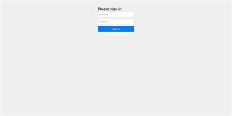 Spring Security6 入门示例 Spring Security6 教程 核心编程