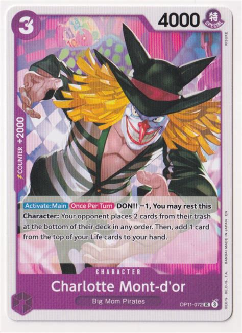 Charlotte Mont D Or Op11 072 A Fist Of Divine Speed One Piece