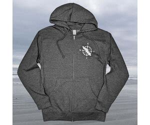 Van Isle Map Zip Up Unisex Hoodie Cultured Coast