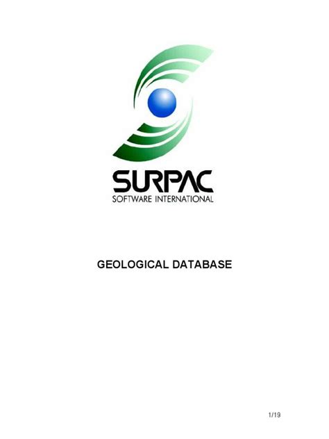 Geological Database Fundamentals An Introduction To Setting Up And Visualizing Drillhole Data