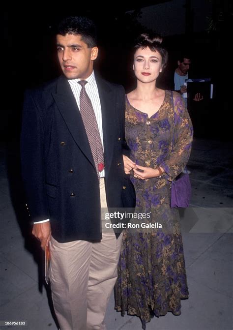 Actress Emma Samms And Husband Bansi Nagji Attend The Backdraft
