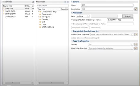 Creation Of Ods View And Uses Sap Bw On Hana Tool Eclipse