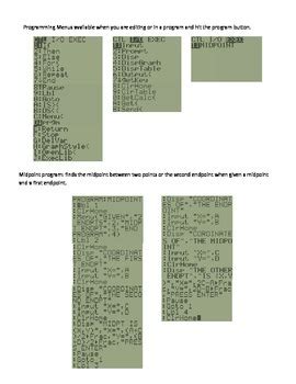 Programming Math Get Into Programming By Starting With Your TI Or