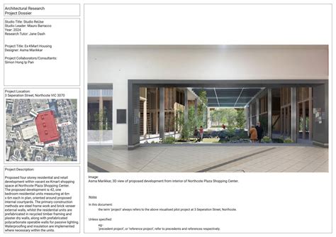 Ex Kmart Hosuing Architetcural Project Research By Amarikkar24 Issuu