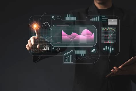 Premium Photo Business Intelligence Analyst Dashboard On Virtual