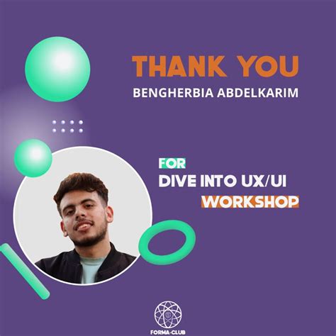 Forma Club Usthb On Linkedin Uxui Ux Workshop Information Design Formation Formaclub