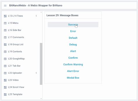 [bananowebix] lesson 29 messageboxes b4x programming forum