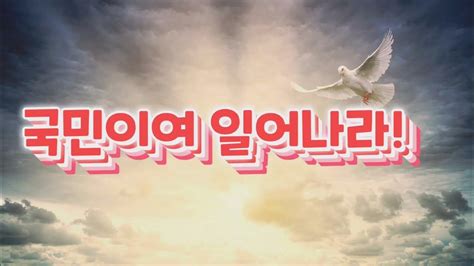 🔴성령의 불🔥국민이여 일어나라 Youtube